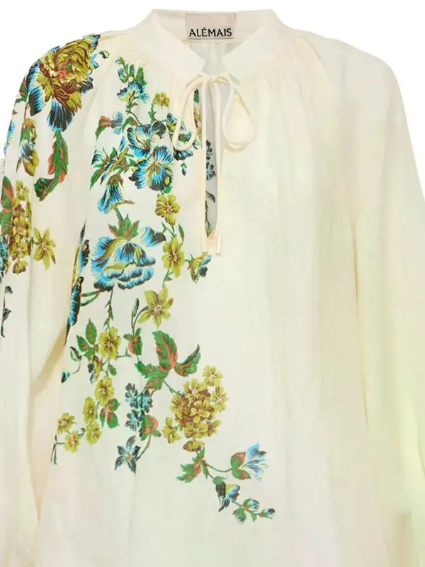 ALEMAIS Phyllis Floral-print Top