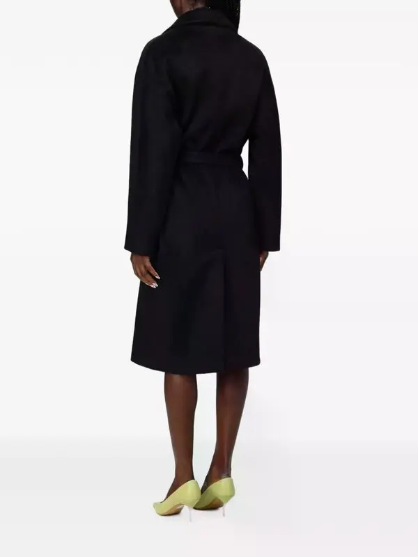 HANITA Belted Notch-lapel Coat