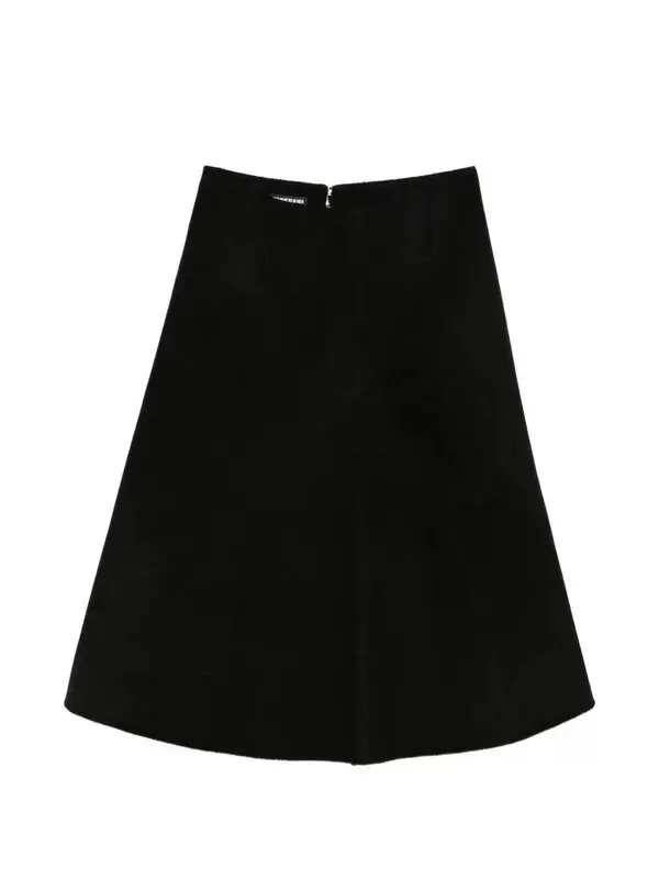 SUSANNE BOMMER A-line Zip-fastening Midi Skirt