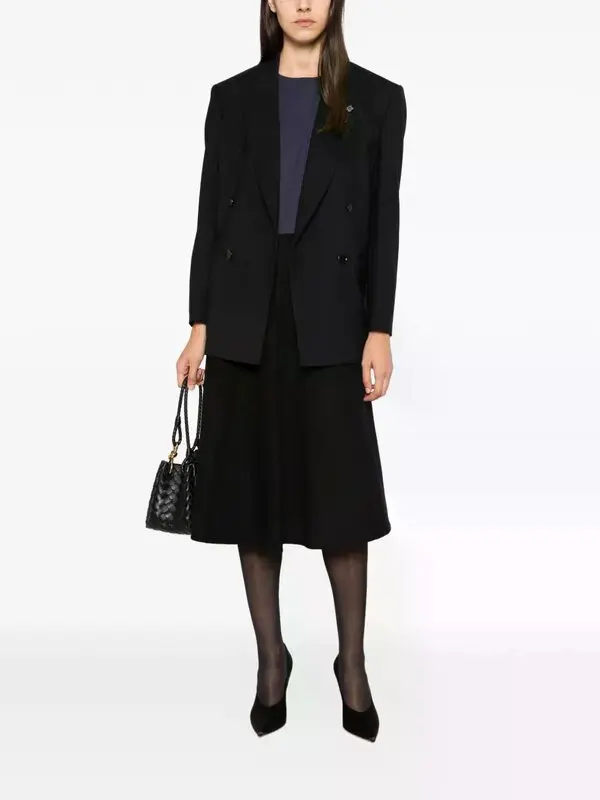 SUSANNE BOMMER A-line Zip-fastening Midi Skirt