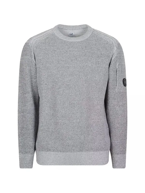 C.P. COMPANY Lens-detail Crew-neck Sweater
