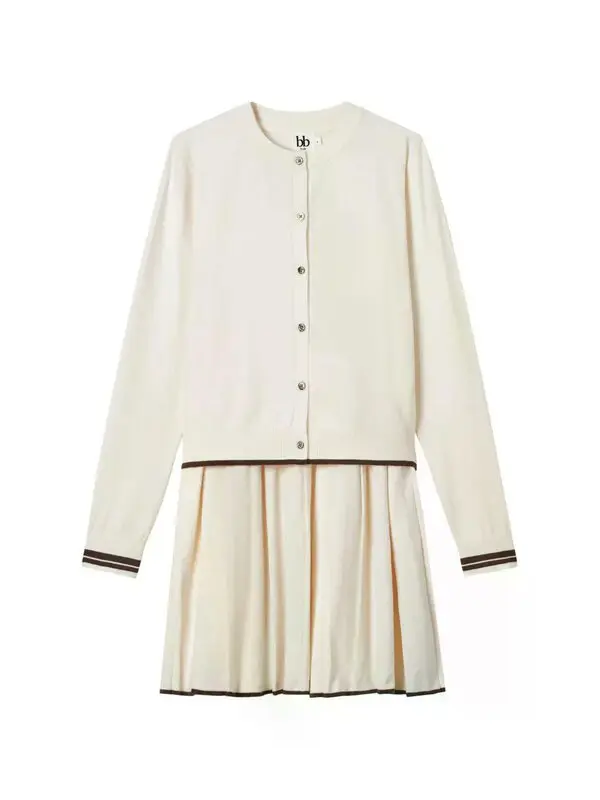 B+AB Belted Cardigan And Mini Dress Set