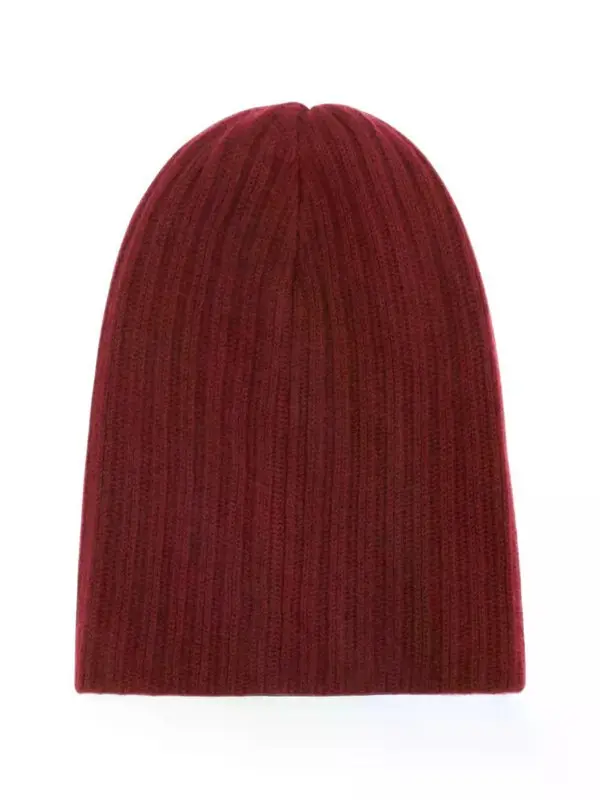 BAZISZT Kuls Ribbed-knit Beanie Hat - Red
