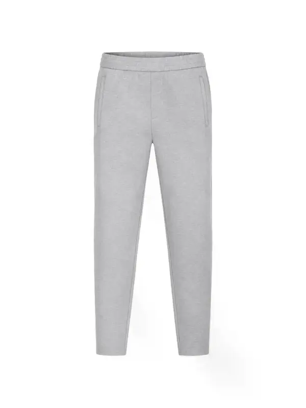 Emporio Armani Elasticated-waistband Track Pants - Grey