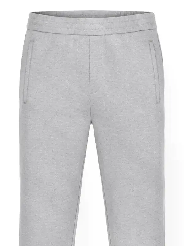 Emporio Armani Elasticated-waistband Track Pants - Grey