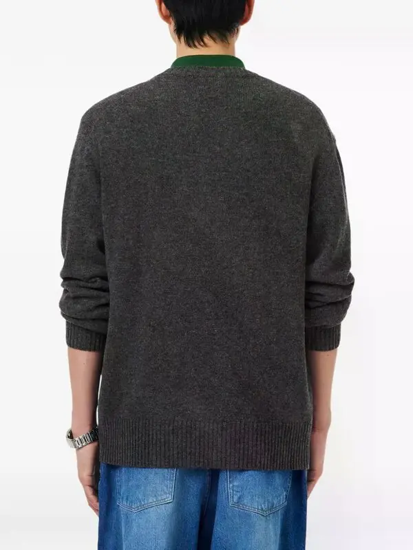 Lacoste Logo-patch Crew-neck Sweater