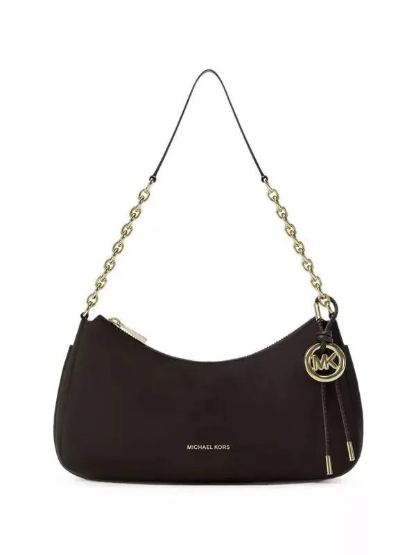Michael Kors Nolita Medium Nubuck Chain Pochette - Brown
