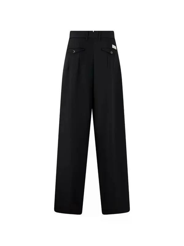 NINE:INTHE:MORNING Pleated Wide-leg Trousers