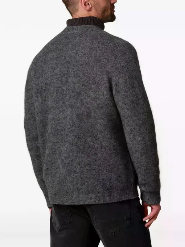 PROFUOMO Button-up Knitted Cardigan