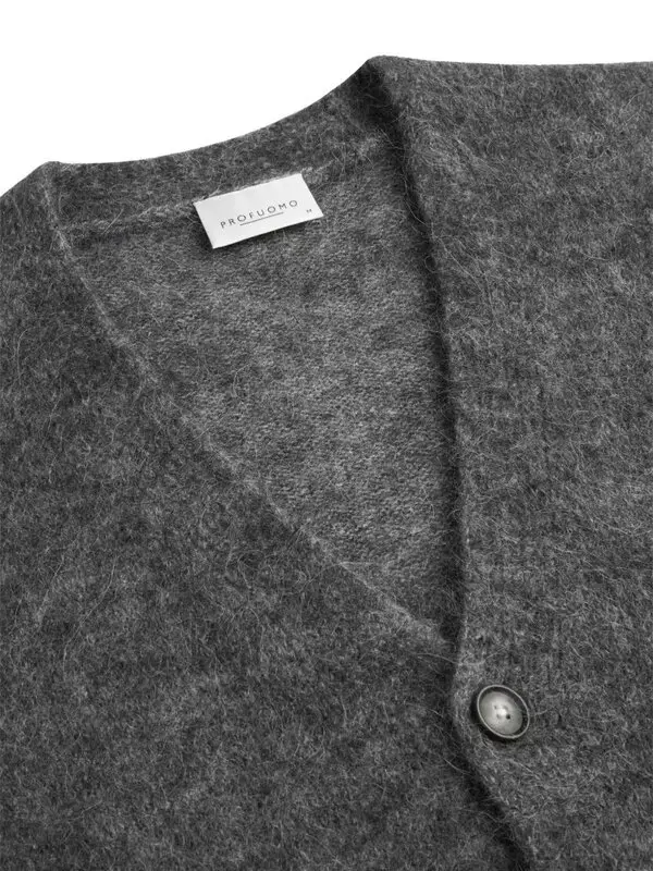 PROFUOMO Button-up Knitted Cardigan