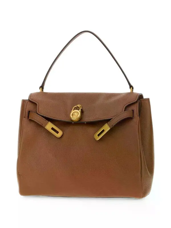 Michael Kors Hamilton Moderne Large Textured Leather Slouchy Satchel