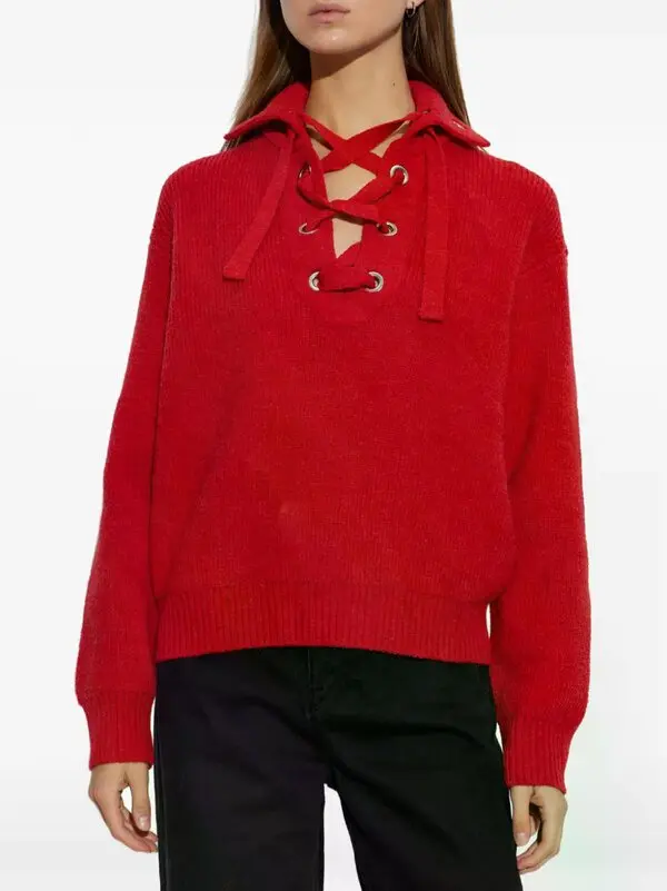 Isabel Marant Étoile Ydalia Wool Sweater - Red