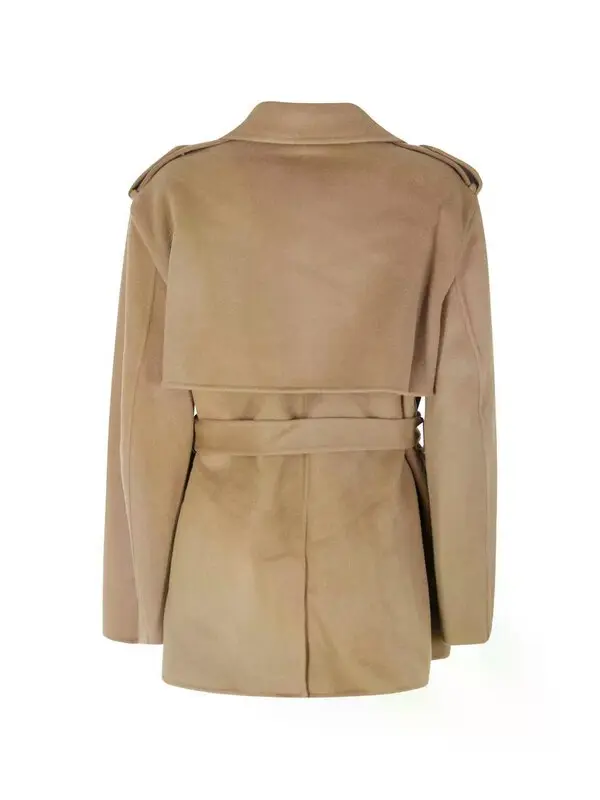 IVY OAK Iojunemarie Belted Double-breasted Coat