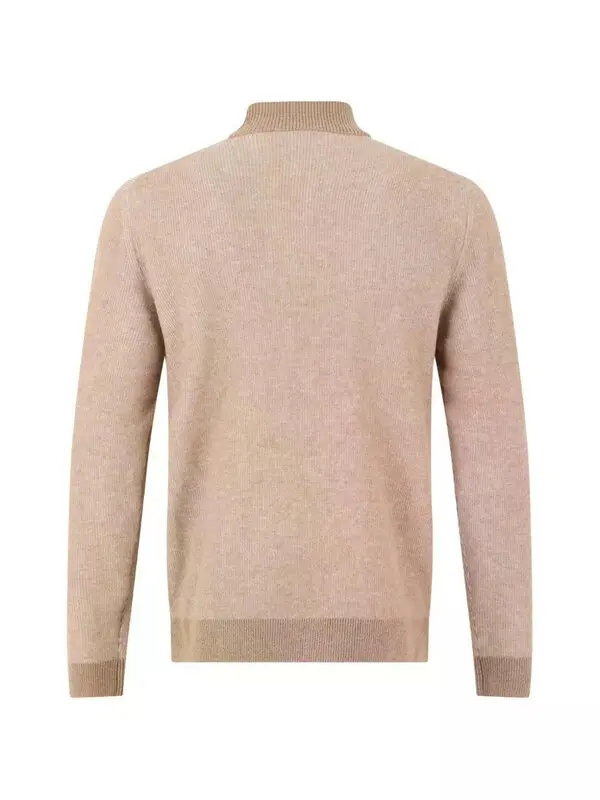 SLOWEAR High-neck Knitted Sweater