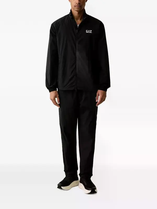 EA7 Logo-print Zip-up Tracksuit