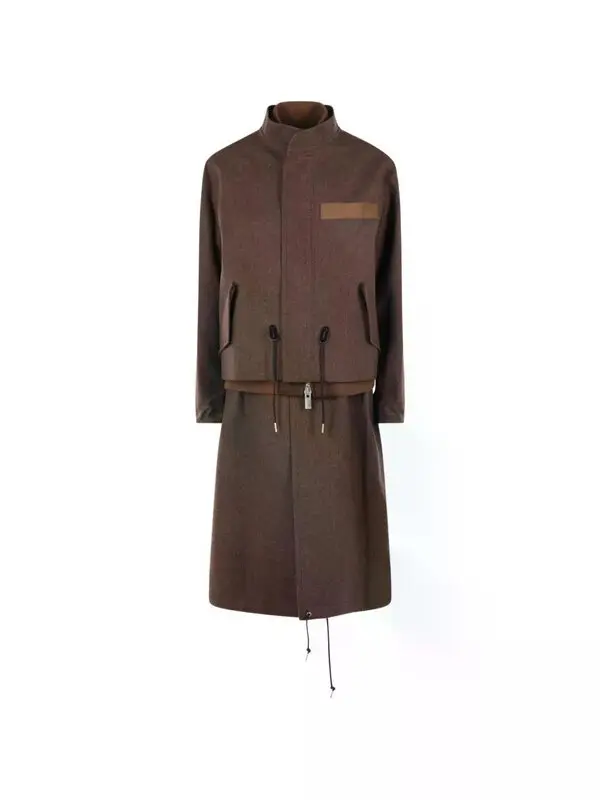 Sacai Layered Drawstring Jacket
