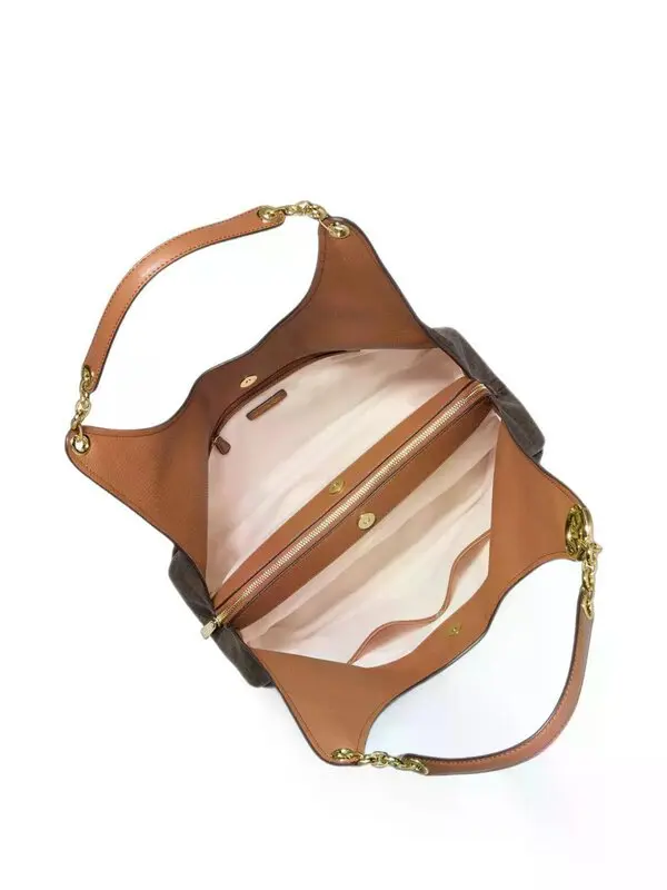 Michael Kors Ellie Large Signature Logo Shoulder Bag