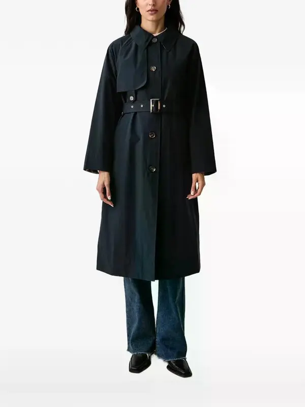 Barbour Antonella Belted Storm-flap Trench Coat