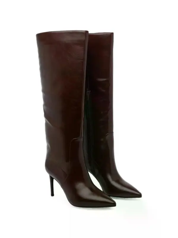 Jeffrey Campbell Pointed-toe Stiletto Knee-high Boots