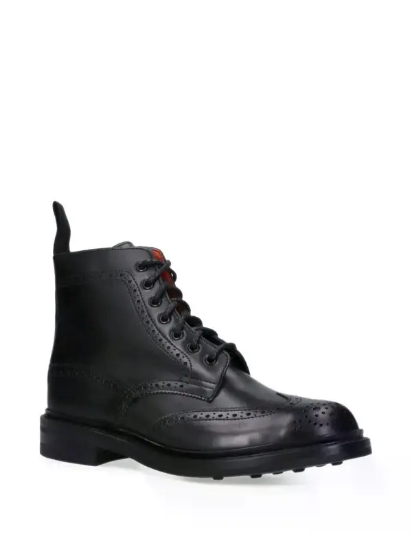 TRICKER'S Stephy Brogue-detail Lace-up Boots