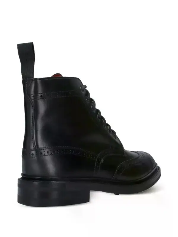 TRICKER'S Stephy Brogue-detail Lace-up Boots