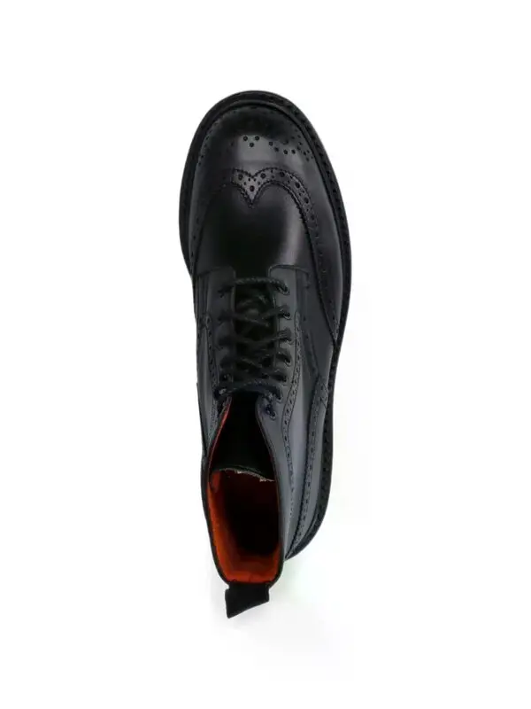 TRICKER'S Stephy Brogue-detail Lace-up Boots