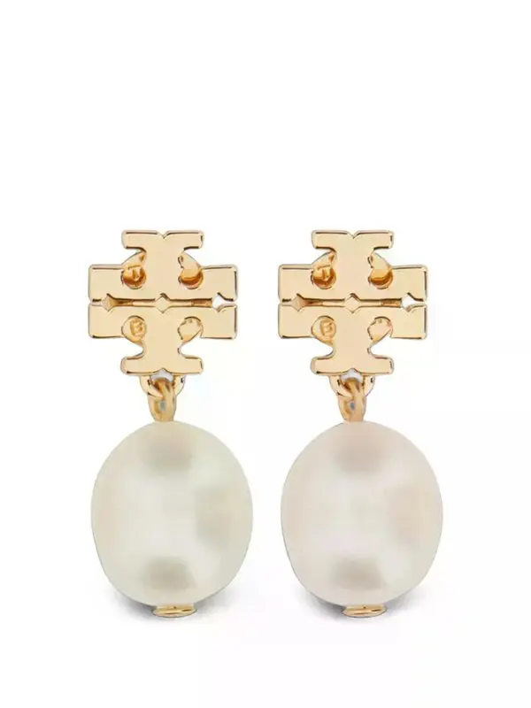 Tory Burch Moondance Pearl-drop Earrings - Gold