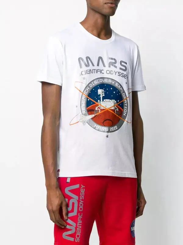 Alpha Industries Short Sleeve Mars Print T-shirt