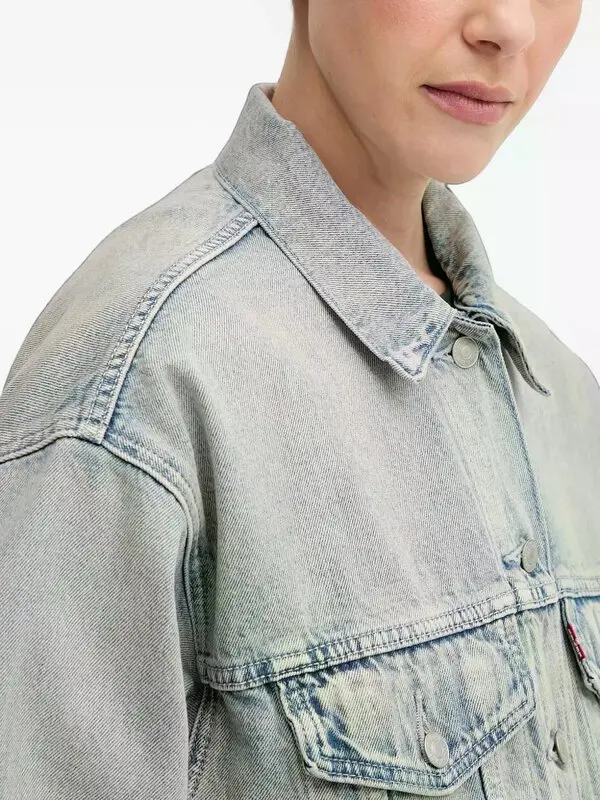 LEVI'S Trucker Acid-wash Denim Jacket