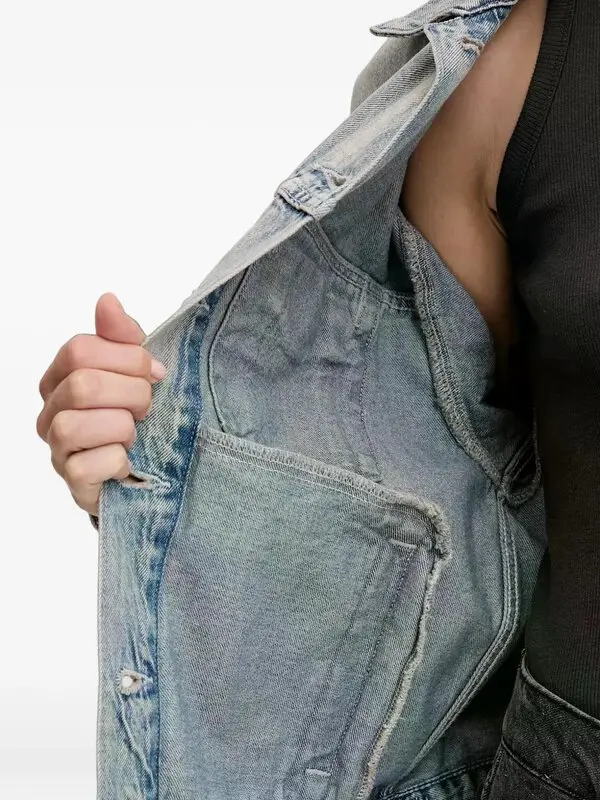 LEVI'S Trucker Acid-wash Denim Jacket