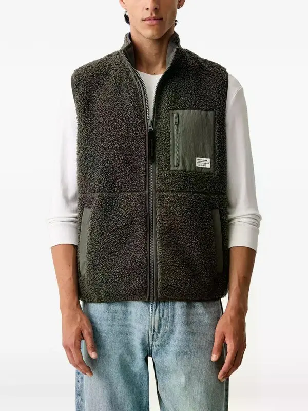 Marc O'polo Fleece Zip-up Gilet