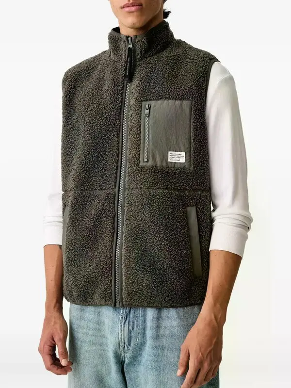 Marc O'polo Fleece Zip-up Gilet