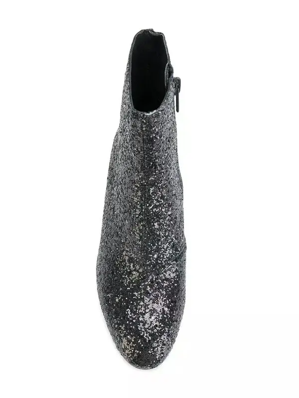 Ash Glitter Ankle Boots