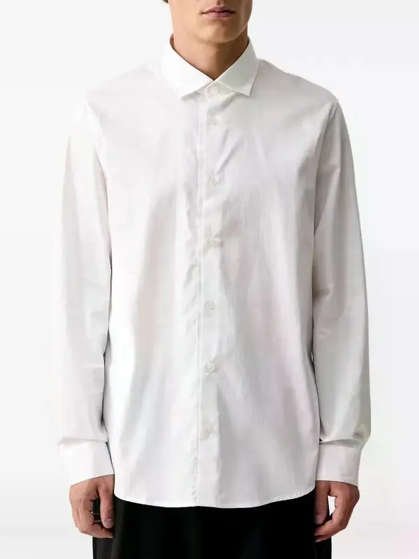 Armani Exchange Grosgrain-trim Shirt