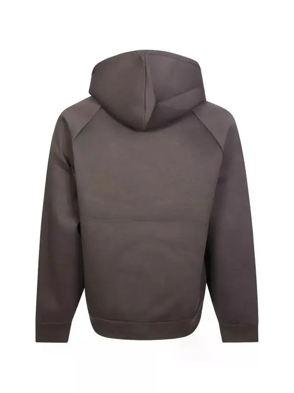 Carhartt Work In Progress Logo-patch Zip-up Hoodie