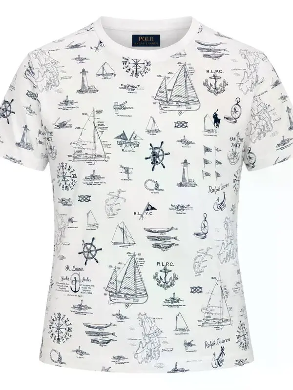 Polo Ralph Lauren Nautical-print T-shirt