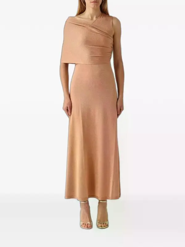 TWINSET Long Knit Dress With Lurex
