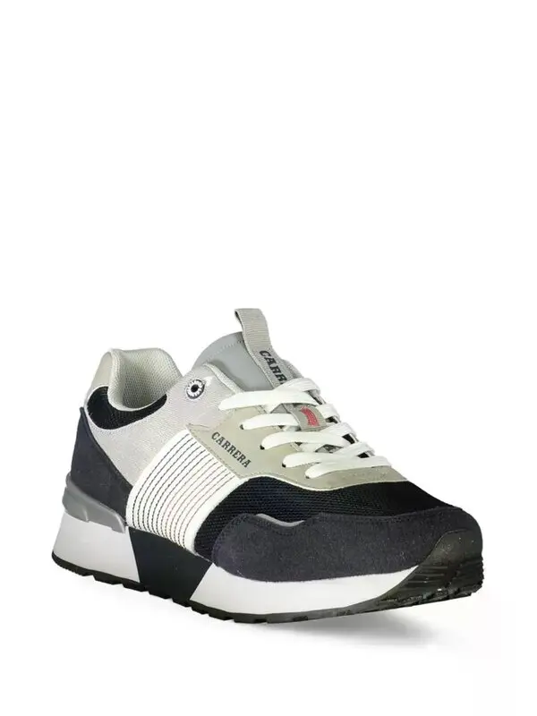 Carrera Eyewear Suede-panelled Mesh Sneakers