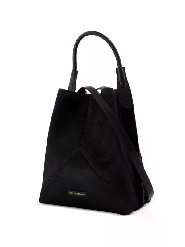 Victoria Beckham Calfskin Bucket Bag - Black