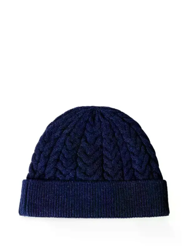 HACKETT  Cable-knit Beanie Hat