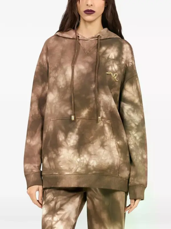 Roberto Cavalli Tie-dye Hoodie