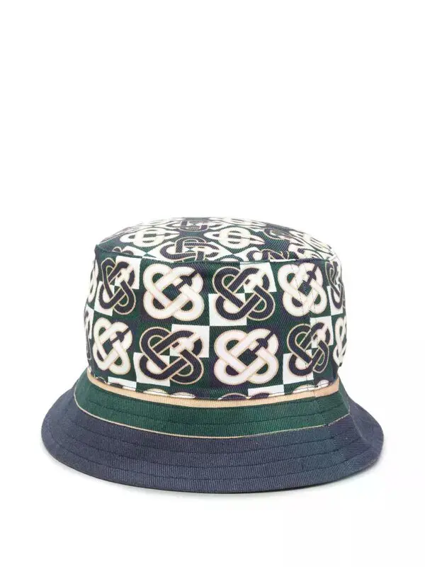 Casablanca Monogram-print Bucket Hat