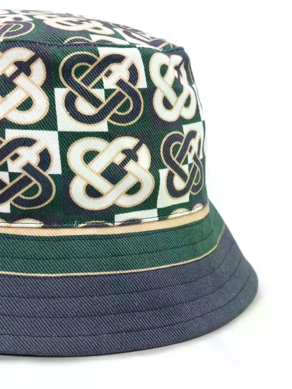 Casablanca Monogram-print Bucket Hat