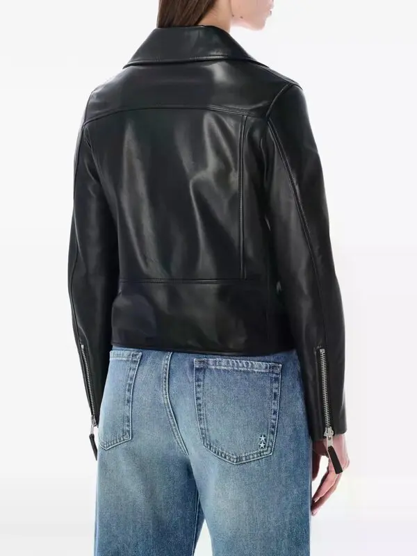 SWD BY S.W.O.R.D. Classic Biker Leather Jacket