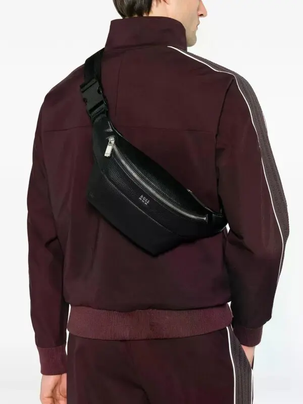 BOSS Grained-effect Belt Bag