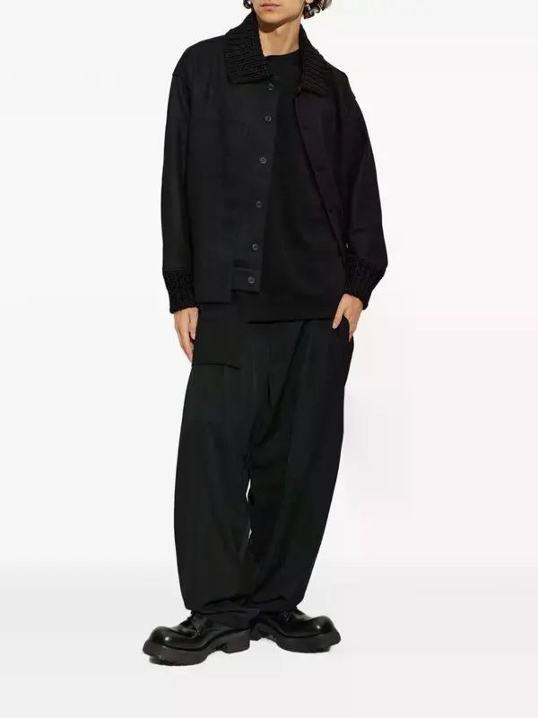 Yohji Yamamoto Asymmetrical-cut T-shirt