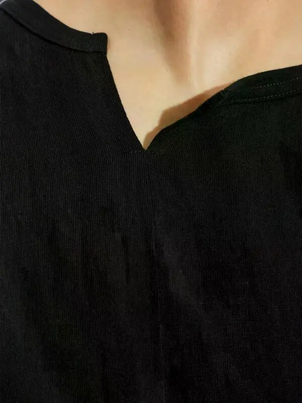 Yohji Yamamoto Asymmetrical-cut T-shirt