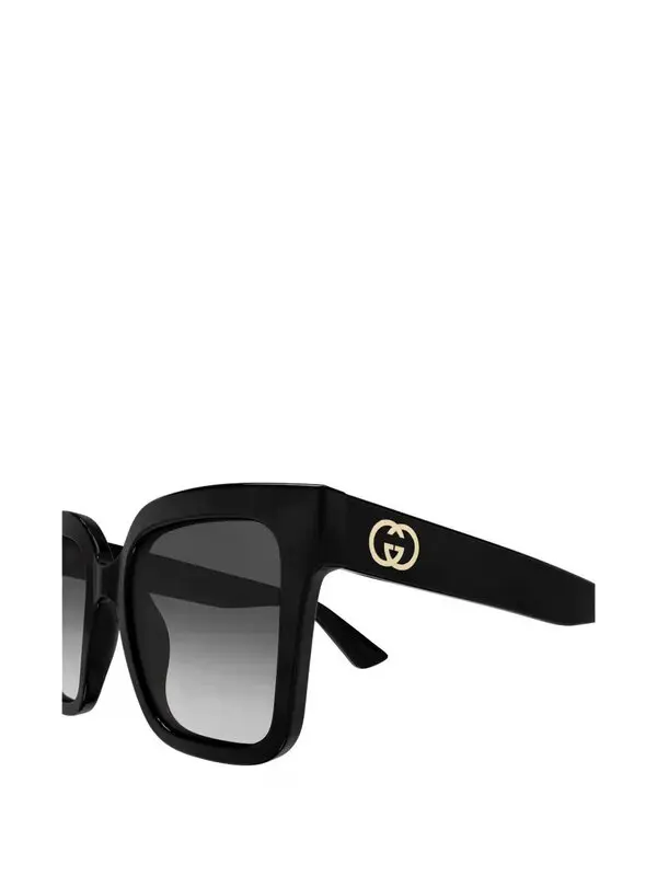 Gucci Interlocking G Squared-frame Sunglasses