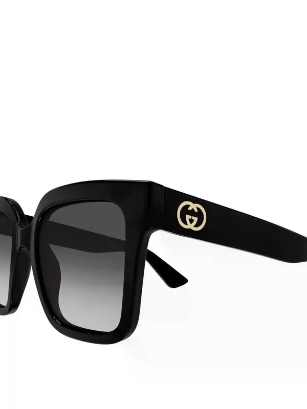 Gucci Interlocking G Squared-frame Sunglasses