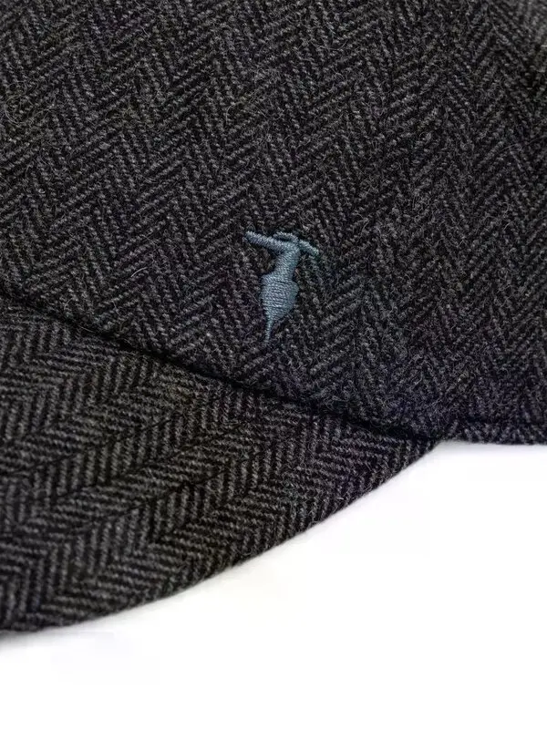 TRUSSARDI Herringbone-pattern Baseball Cap